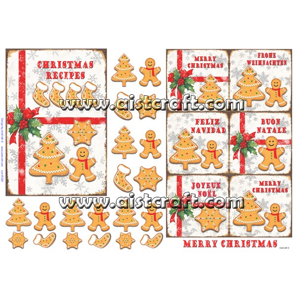 Carta di riso Ricette di Natale